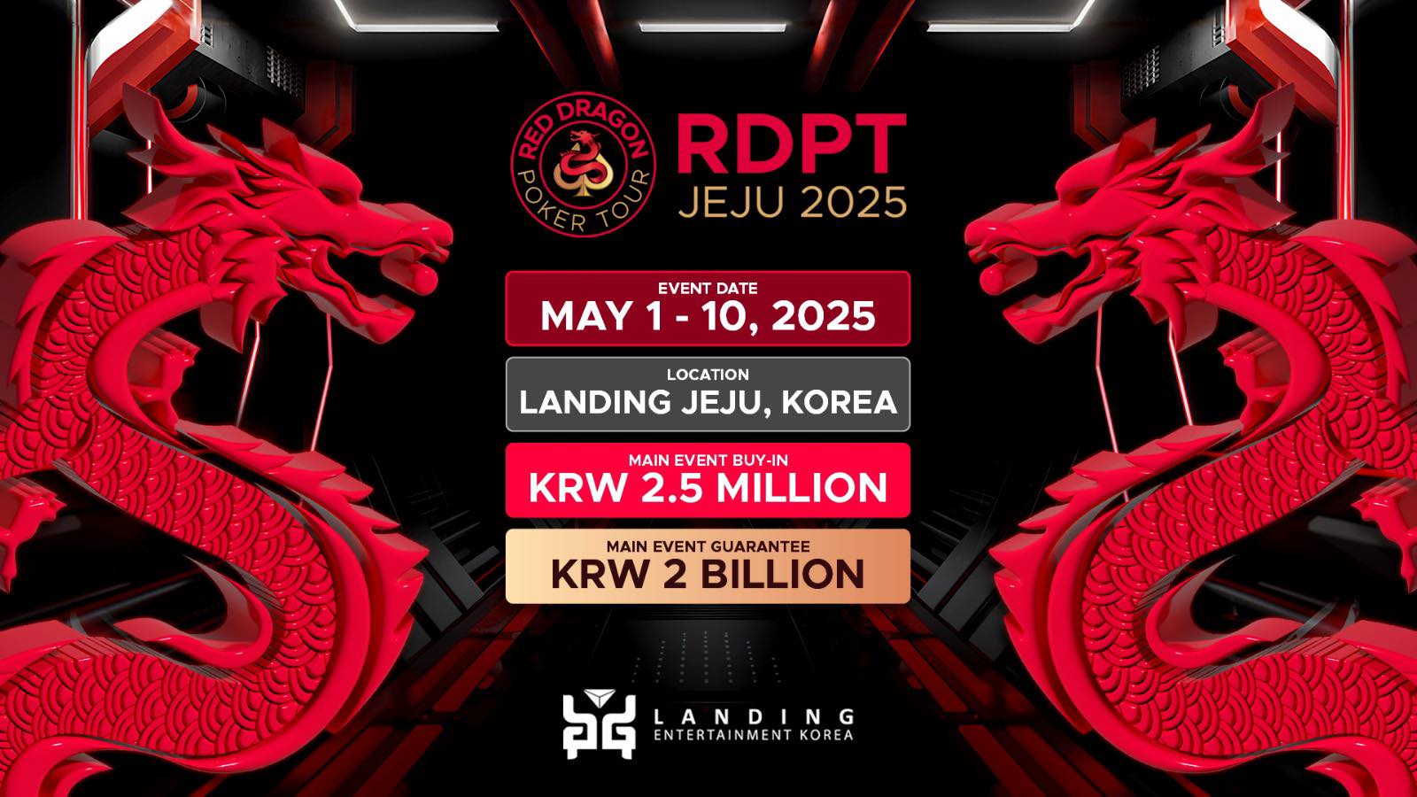Red Dragon Poker Tour: WPT Global Satellites - 2025