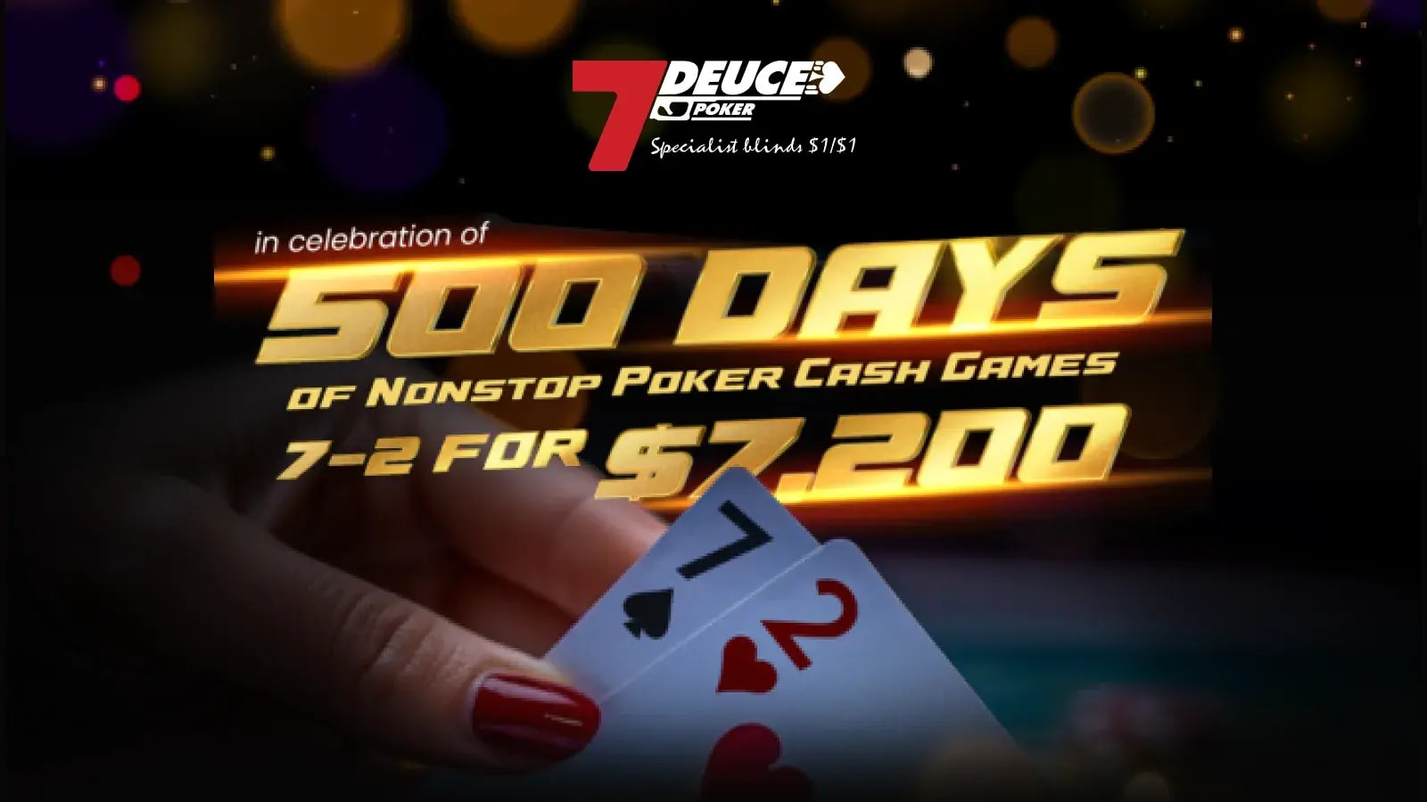 7Deuce Poker Room - Amazing 500 Days of Non-Stop Poker