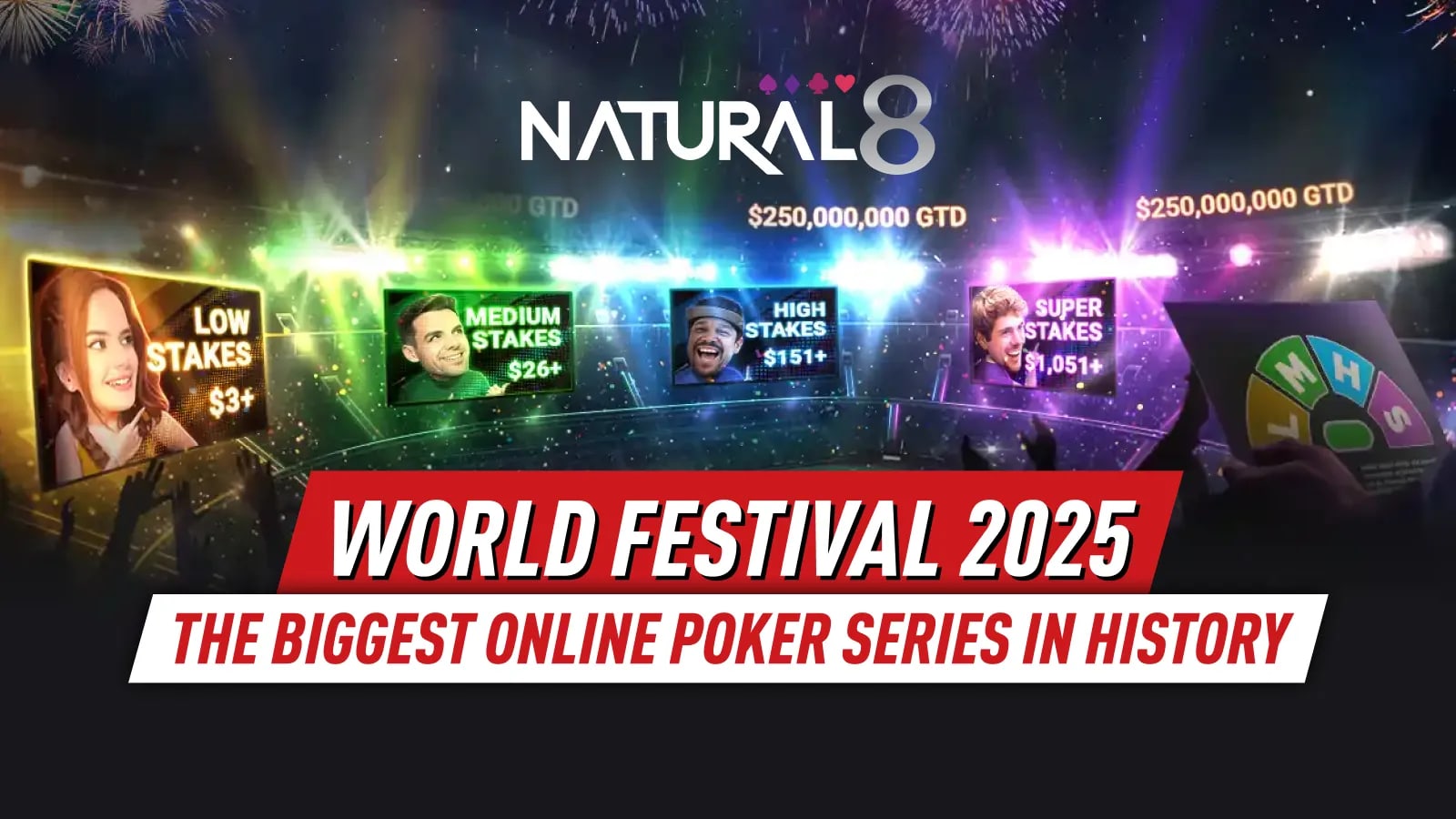 Natural8 - Poker’s Biggest Online Series - GG World Festival