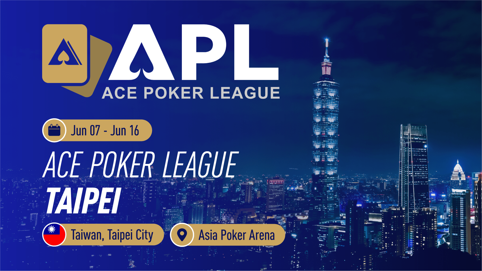 Ace Poker League Taipei 2025 / LIMIT TRIPLE DRAW 2-7 (10,000 TWD ...