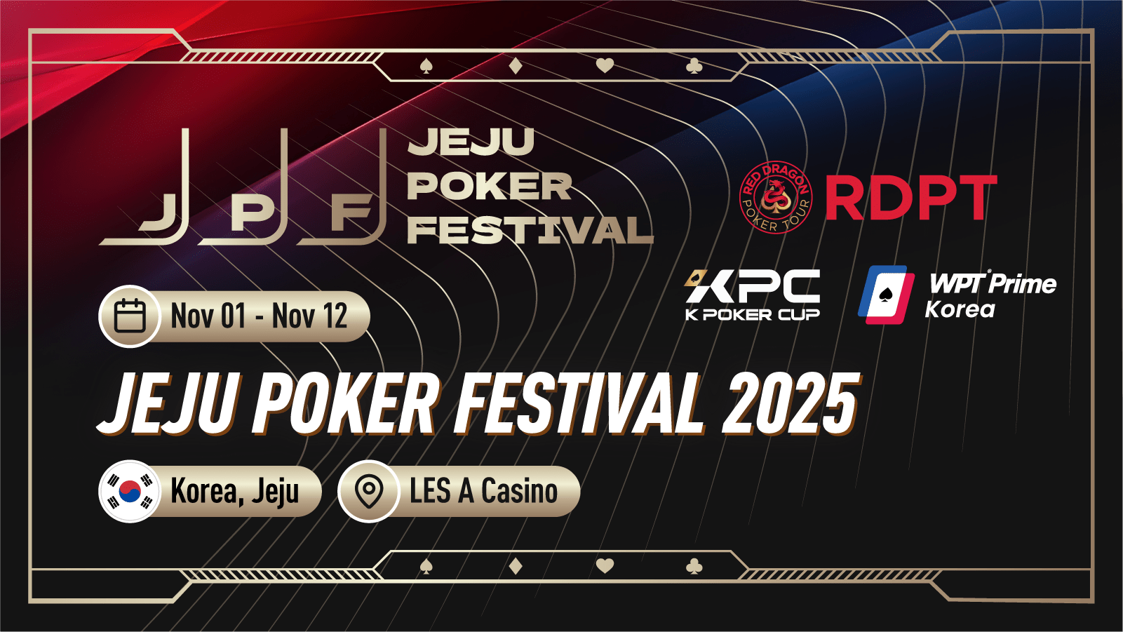 Jeju Poker Festival 2025 / NLH Single Day Mystery Bounty (1,000,000 KRW ...