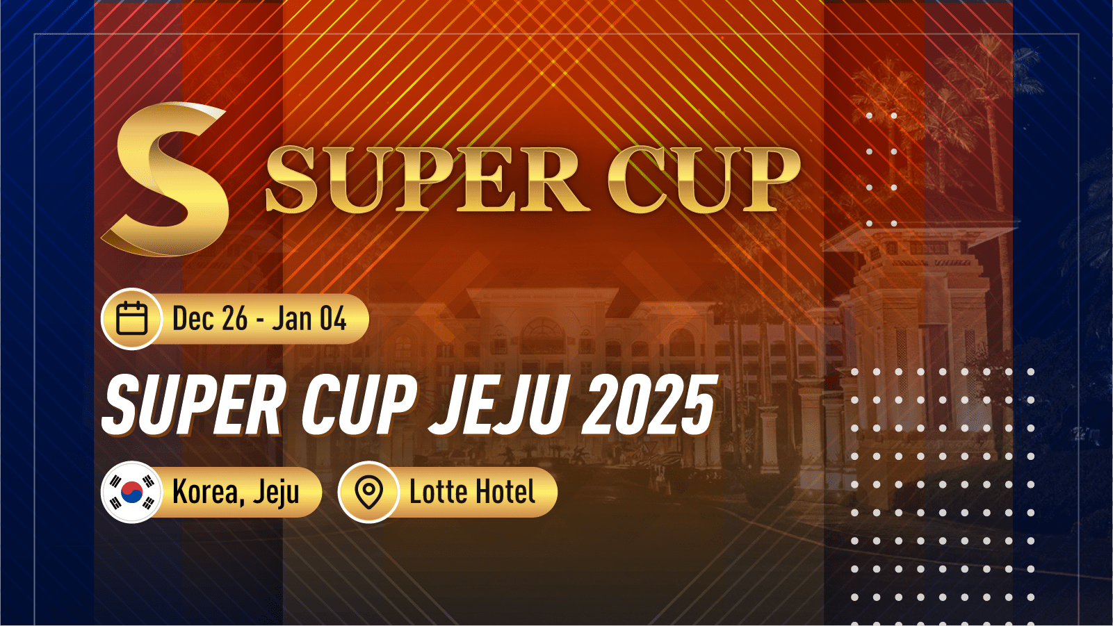 SC / Super Cup Jeju 2025-2026 | 2025.12.26 - 2026.01.04
