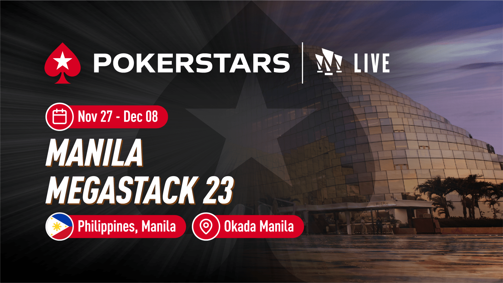 Manila Megastack 23 / Main Event (50,000 PHP) | 2025.12.04 - 2025.12.08