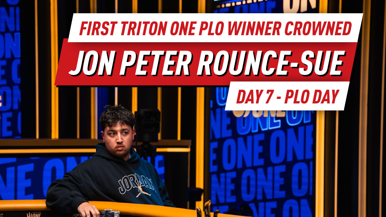 Triton ONE PLO 2026 Winners: Rounce-Sue, Martirosian, Muller
