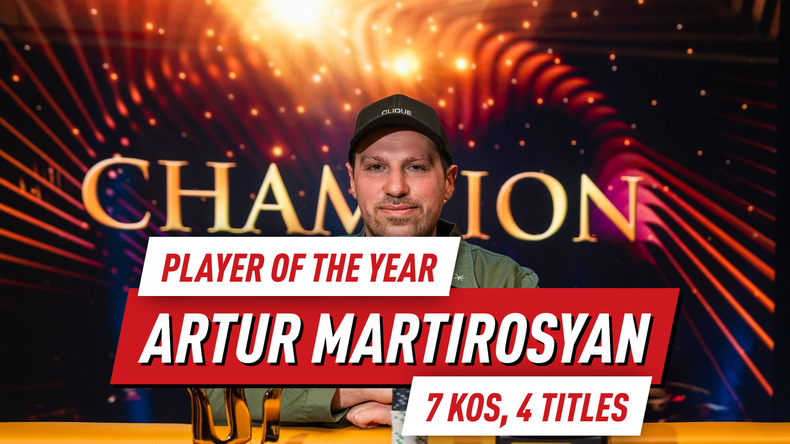 Artur Martirosyan Wins $50K Triton PLO Mystery Bounty