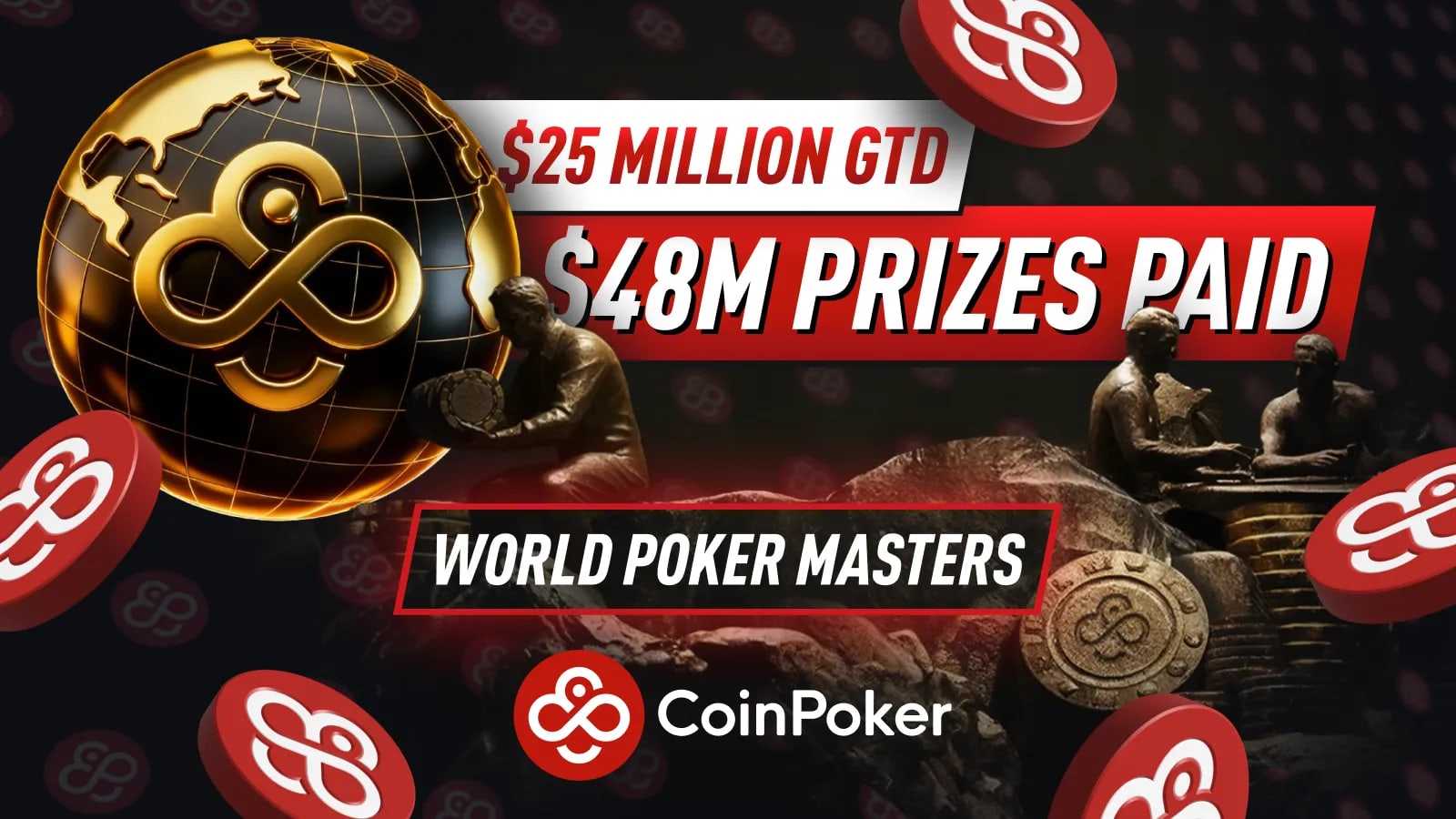 CoinPoker World Poker Masters: $48M Paid Out (Results)