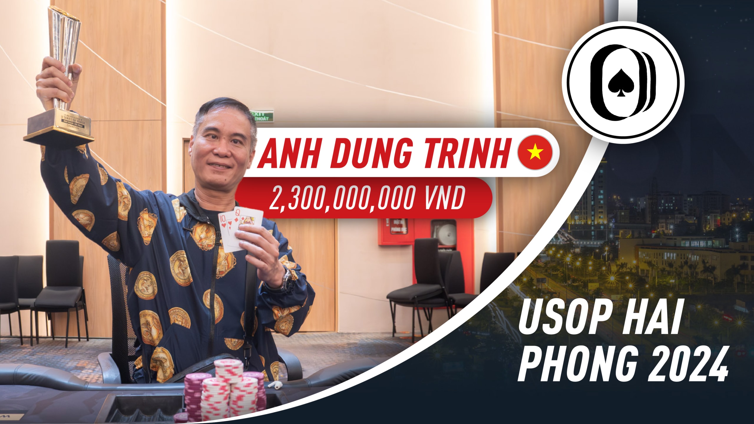 USOP Hai Phong Final Day winners: Anh Dung Trinh tops High Roller: The Finale; Last five ...