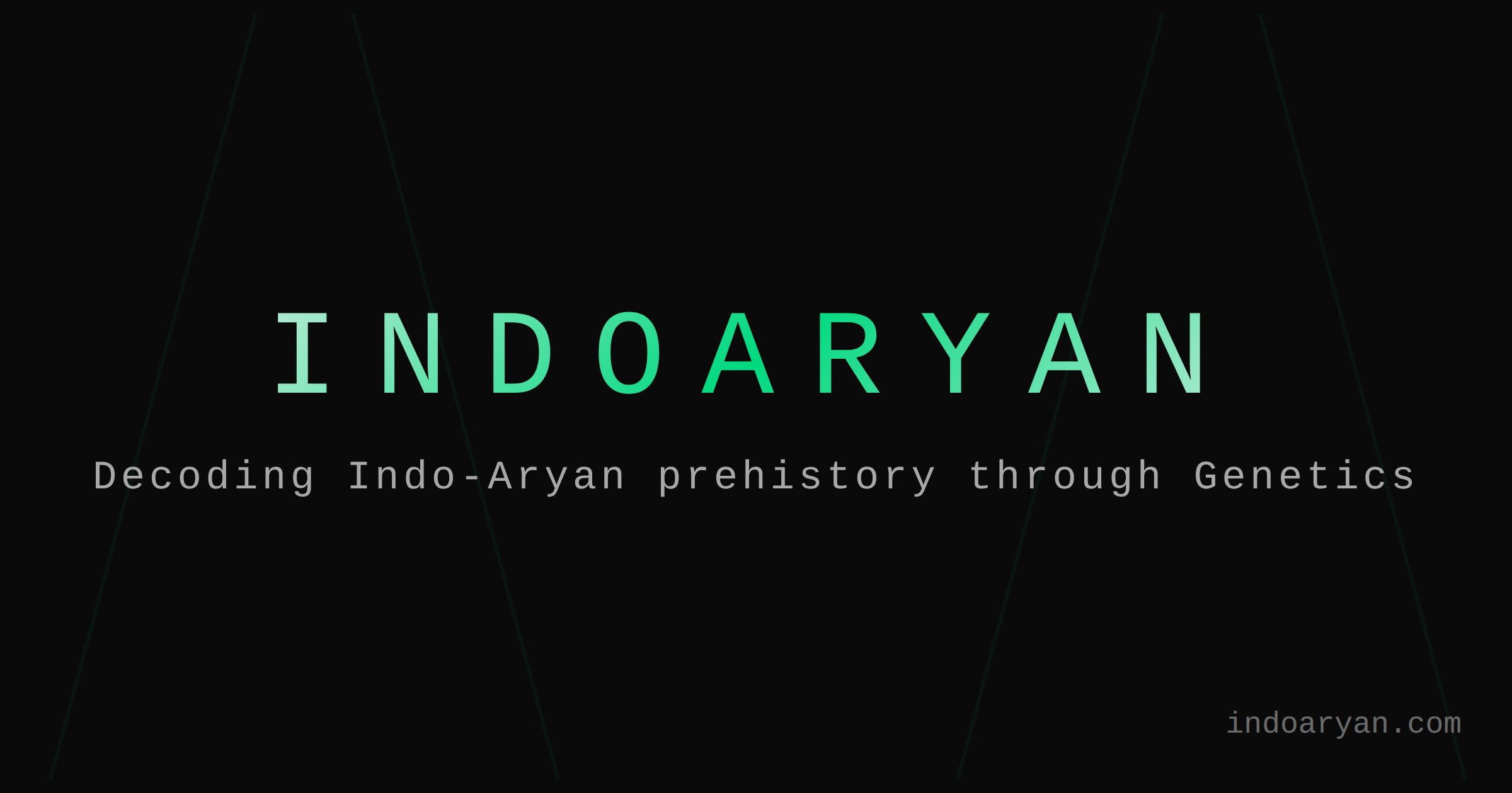IndoAryan | Decoding Indo-Aryan Prehistory through Genetics