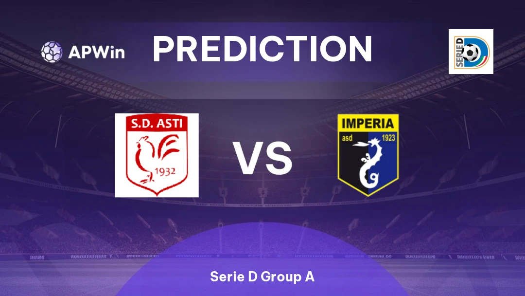 Asti vs Imperia: predictions, odds, head to head, where to watch, and more!
