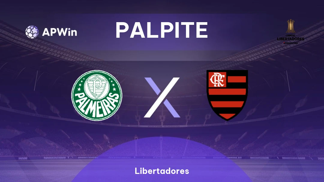 Palpite: Palmeiras x Flamengo | Libertadores | 29/11