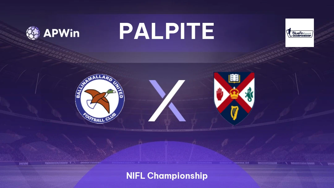 Palpite: Ballinamallard United x Queen's University | NIFL Championship ...