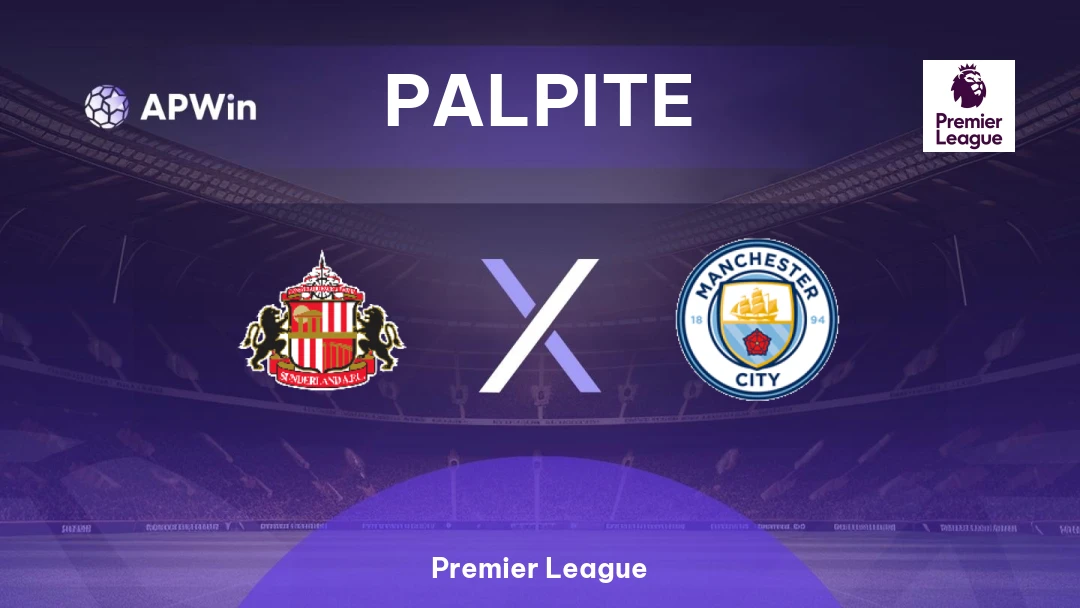 Palpite: Sunderland x Manchester City | Premier League | 01/01