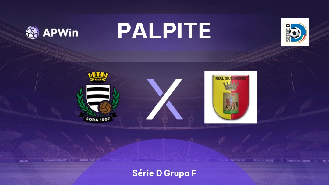 Palpite: Sora x Real Giulianova Ssd | Série D Grupo F | 04/01