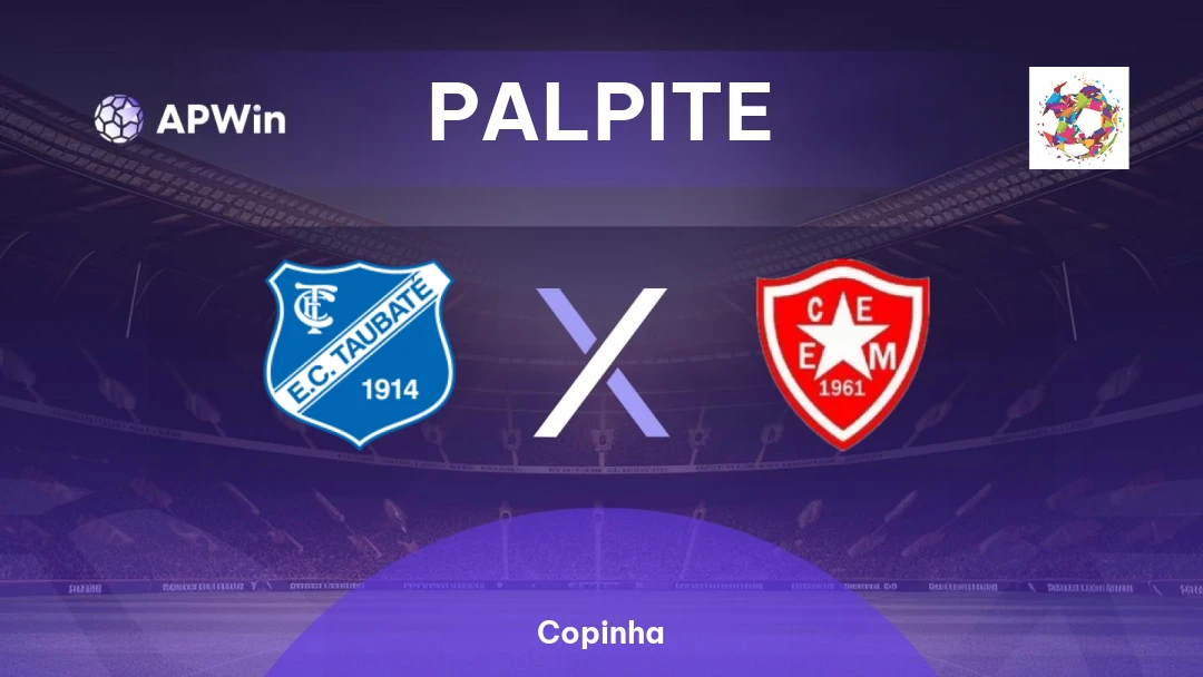 Palpite: Taubaté Sub-20 x Estrela de Março Sub 20 | Copinha | 04/01
