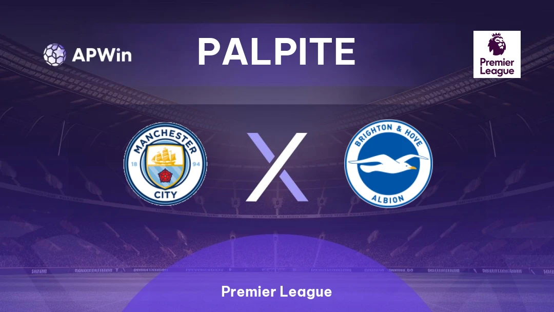 Palpite: Manchester City x Brighton | Premier League | 07/01