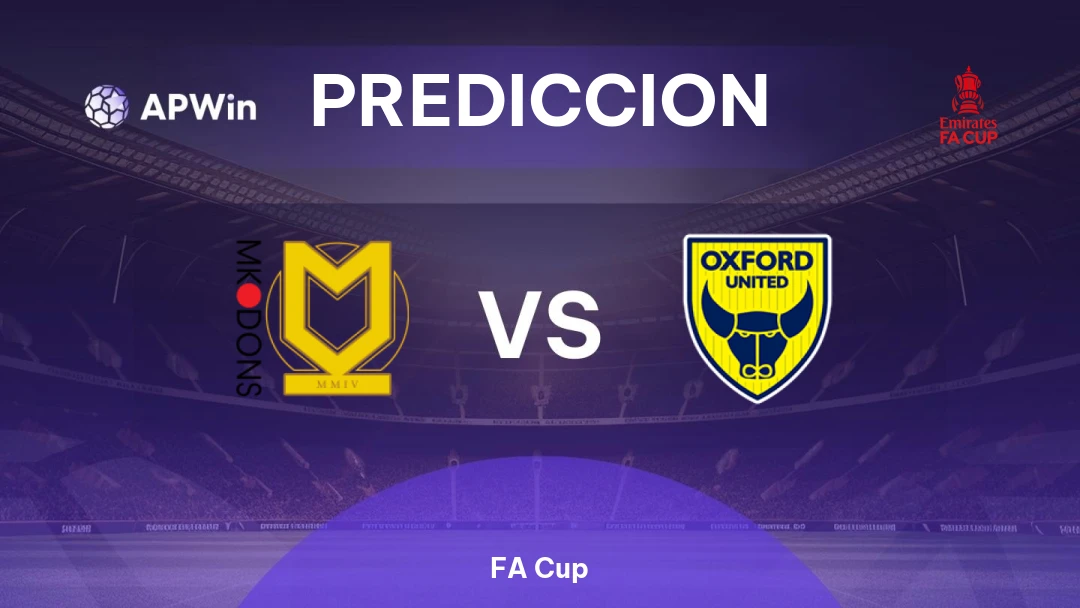 Milton Keynes Dons vs Oxford United: pronósticos, cuotas, y datos para ...