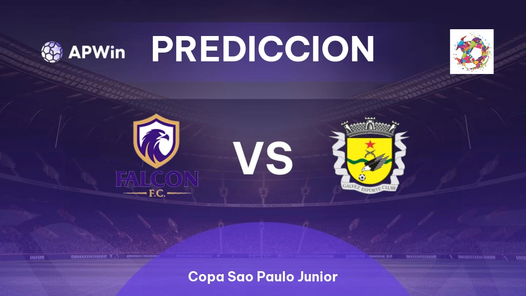 Falcon U20 vs Galvez U20: pronósticos, cuotas y datos para apostar