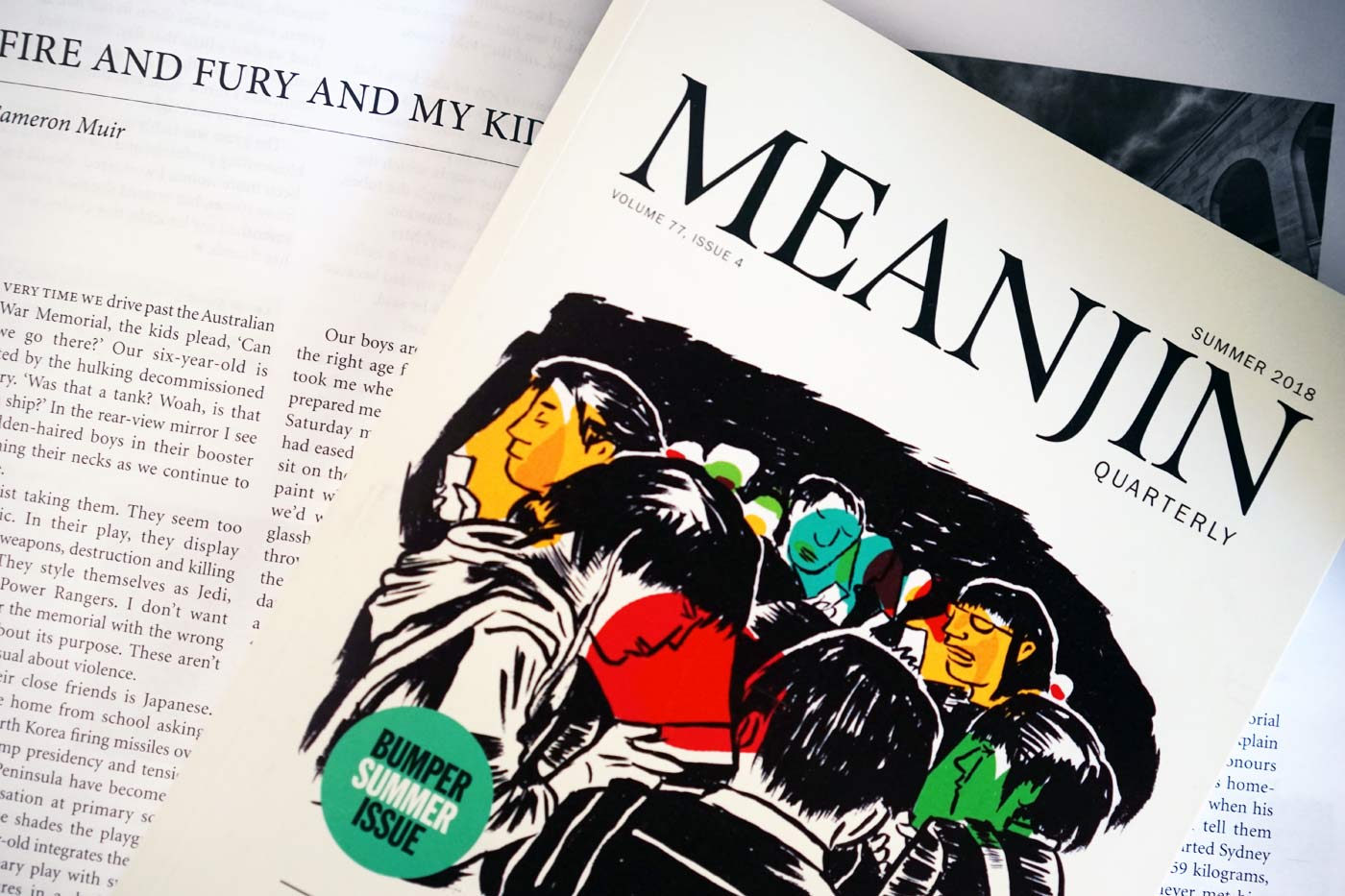 Fire and fury and my kids – Cameron Muir