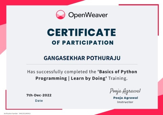 Ganga sekhar Pothuraju - Aspiring DATA ANALYST | TA @ NXTWAVE | HTML | CSS | JAVASCRIPT | SQL ...