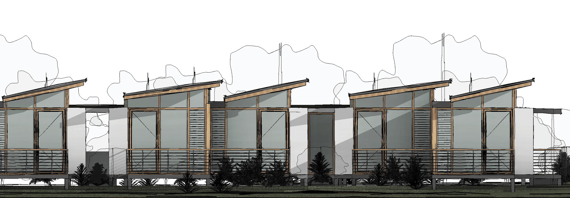 Euston Motel Cabins | DACCA Architecture