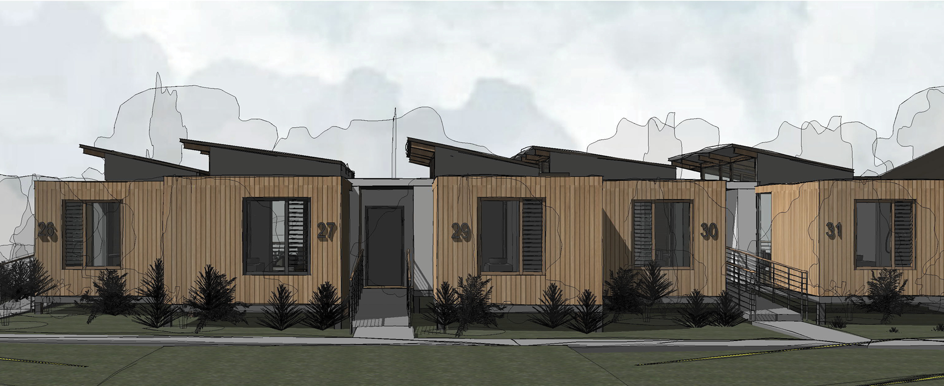 Euston Motel Cabins | DACCA Architecture