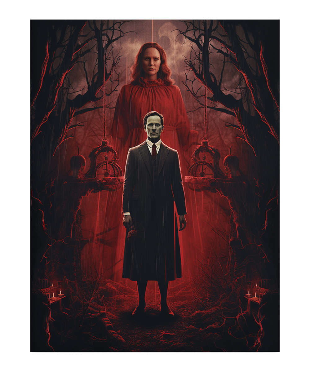 The Conjuring - Horror Thriller - Movie Theme Wall Art | Ozelu