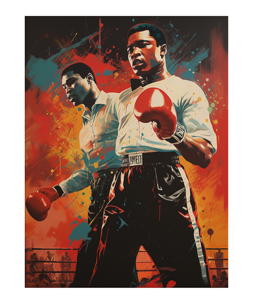 The Knockout King - Muhammad Ali - Boxing - Sports Theme Wall Artwork ...