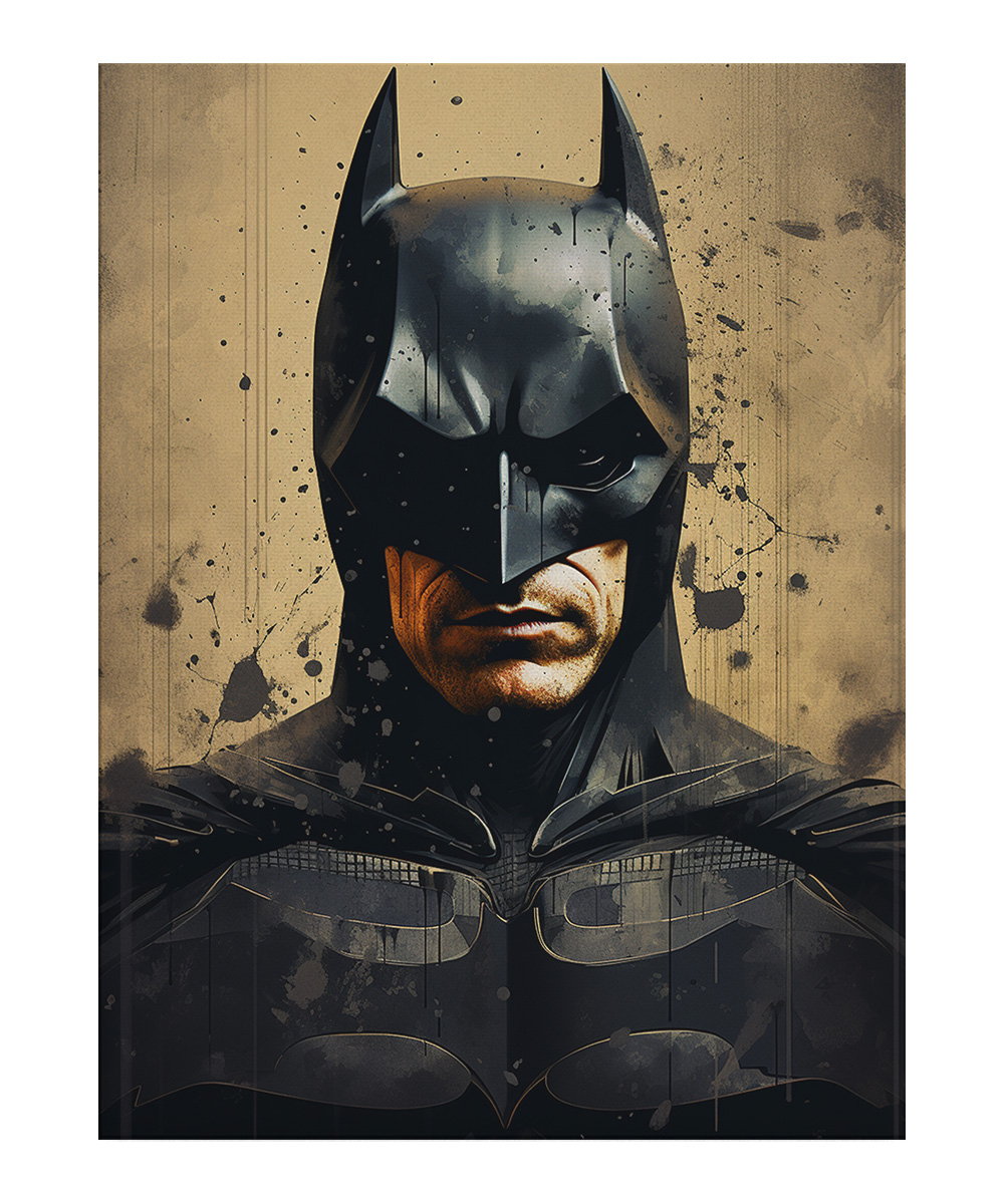 Bat In Brown - Batman - Movie Theme Wall Art | Ozelu