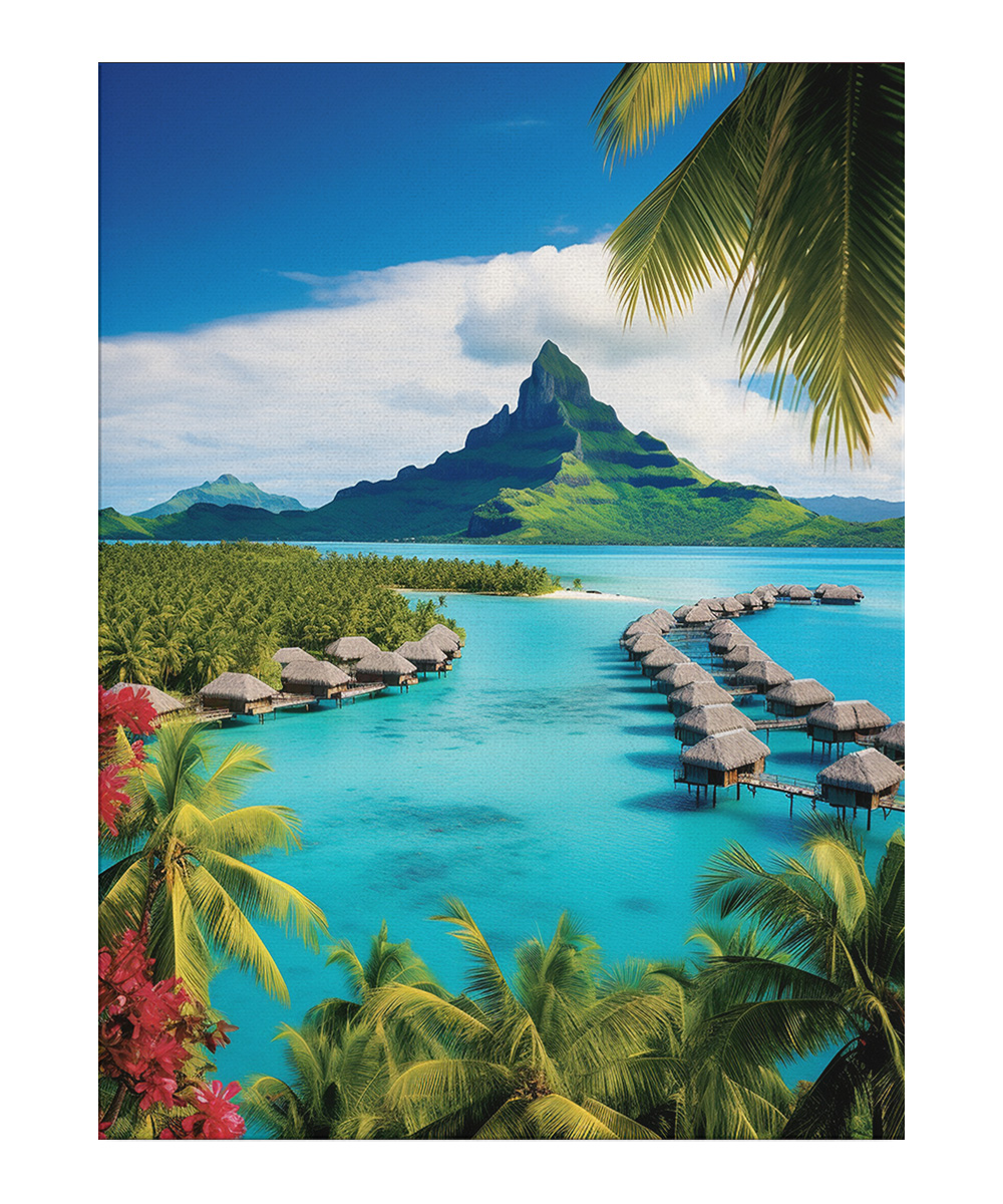 Tide's Embrace - Nature Theme Wall Art | Ozelu