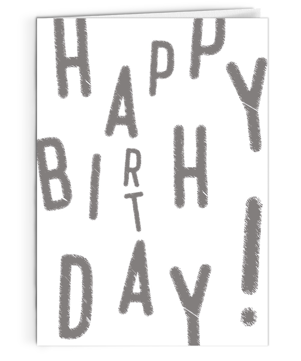 Messy Birthday Wishes - Birthday Greeting Card | Ozelu
