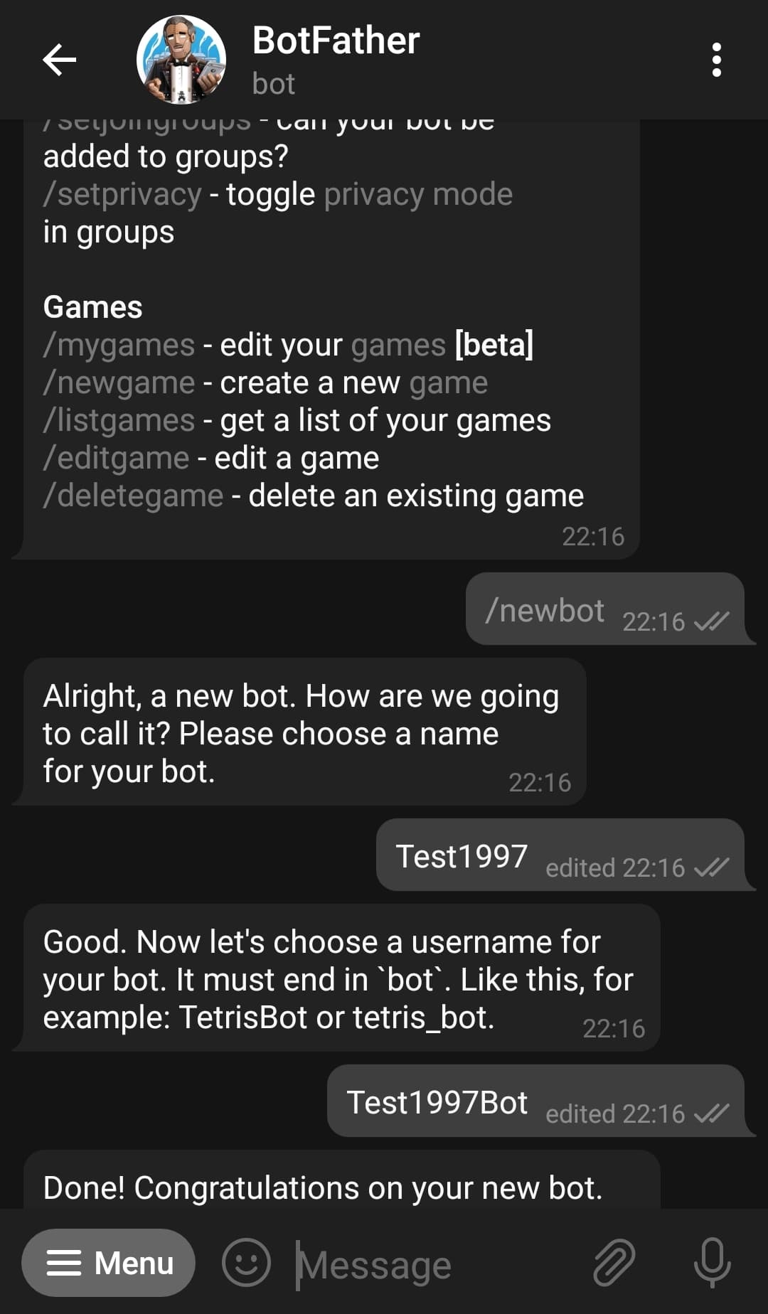 Create A Telegram Bot Send Messages With PHP