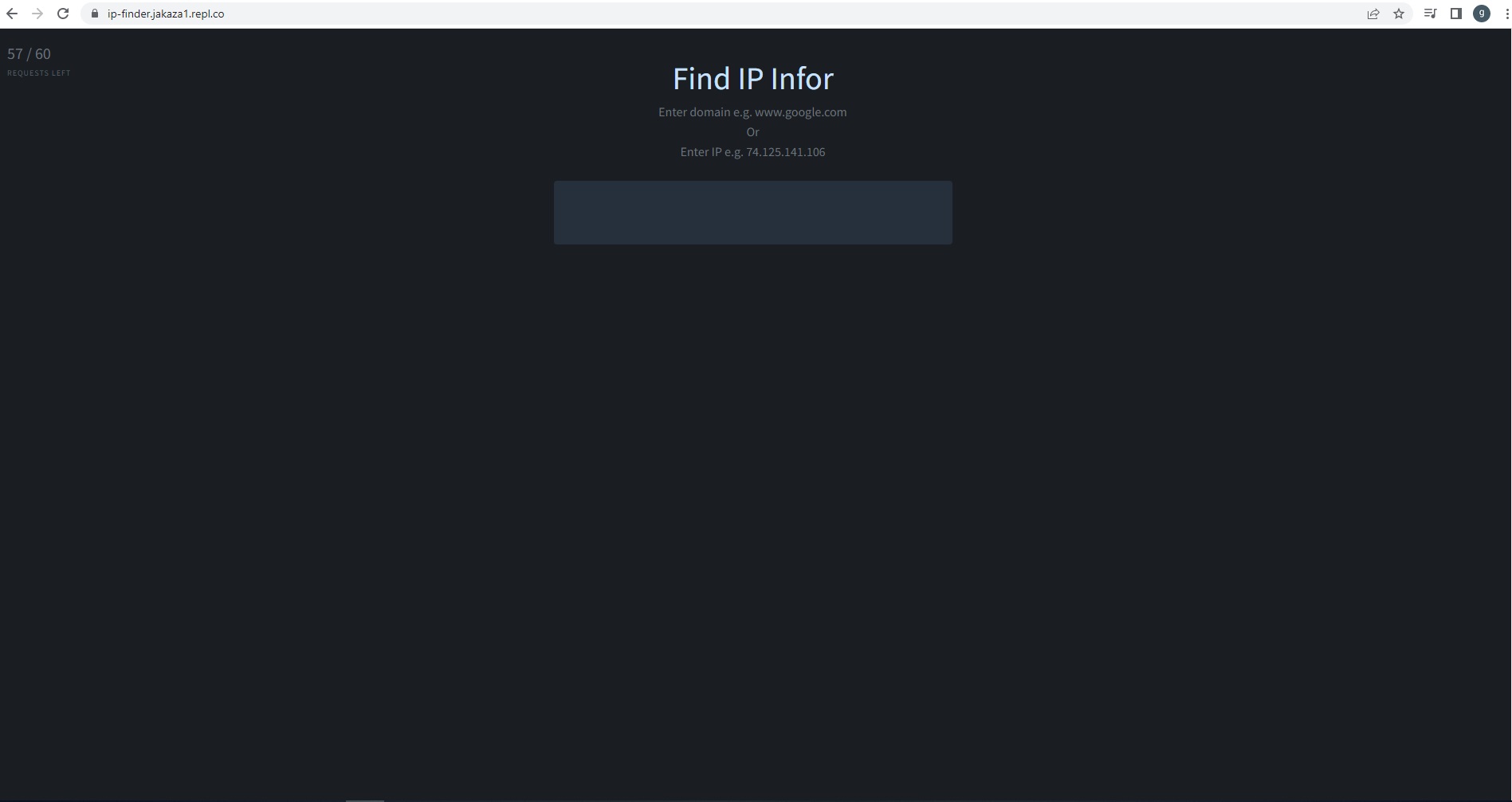 GitHub - Jakaza/IP-Finder