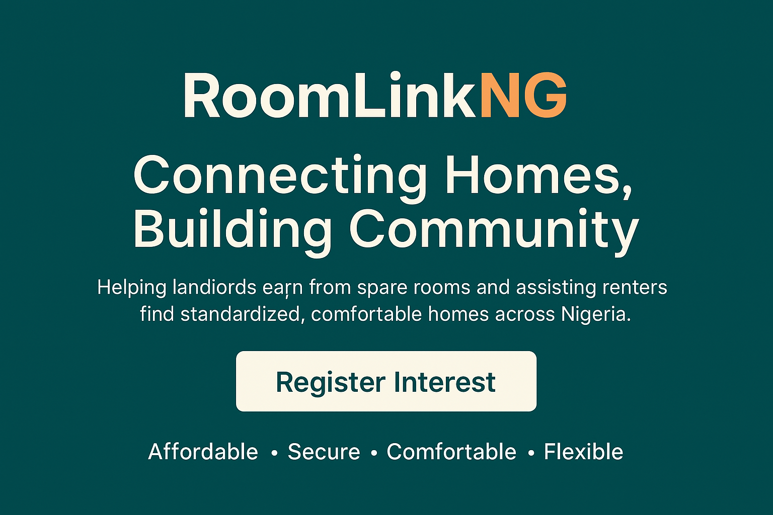 RoomLinkNG | Find or List a Room Across Nigeria