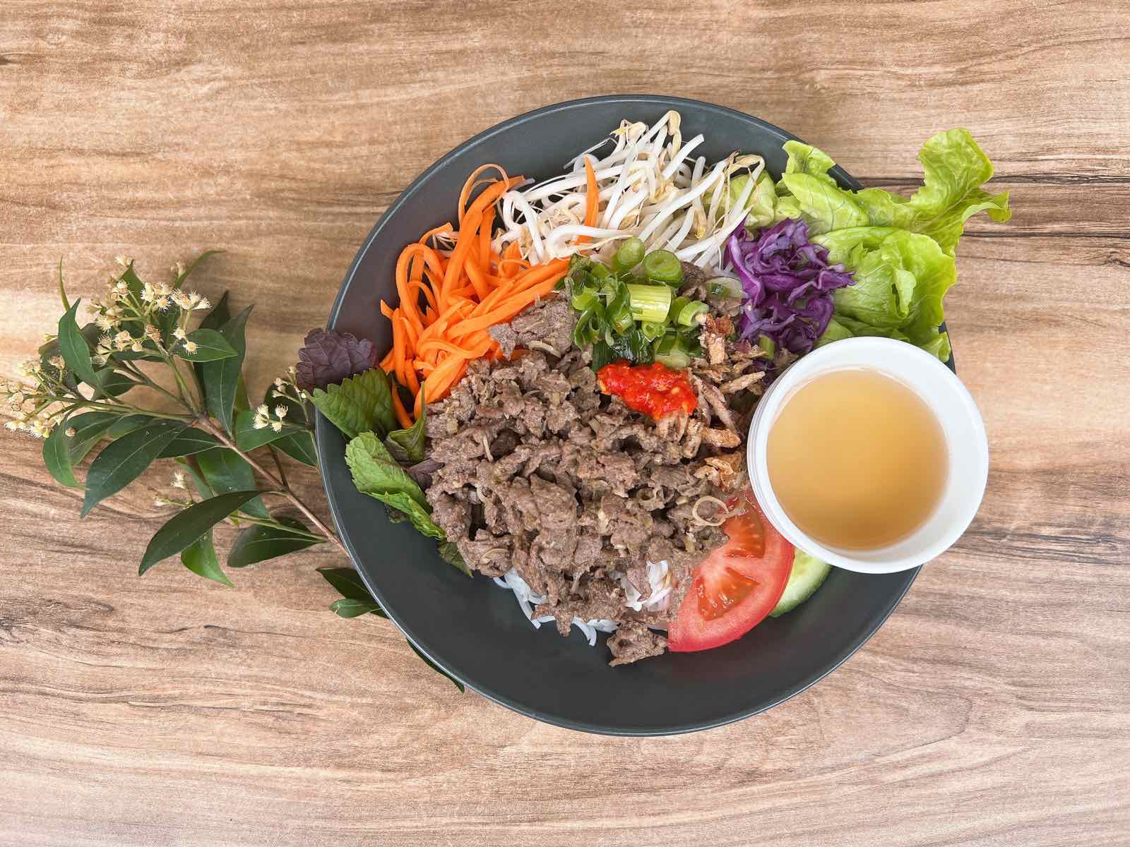 Lemongrass Beef Bento Box (Gluten) - Great Aunty Three - Vietnamese ...