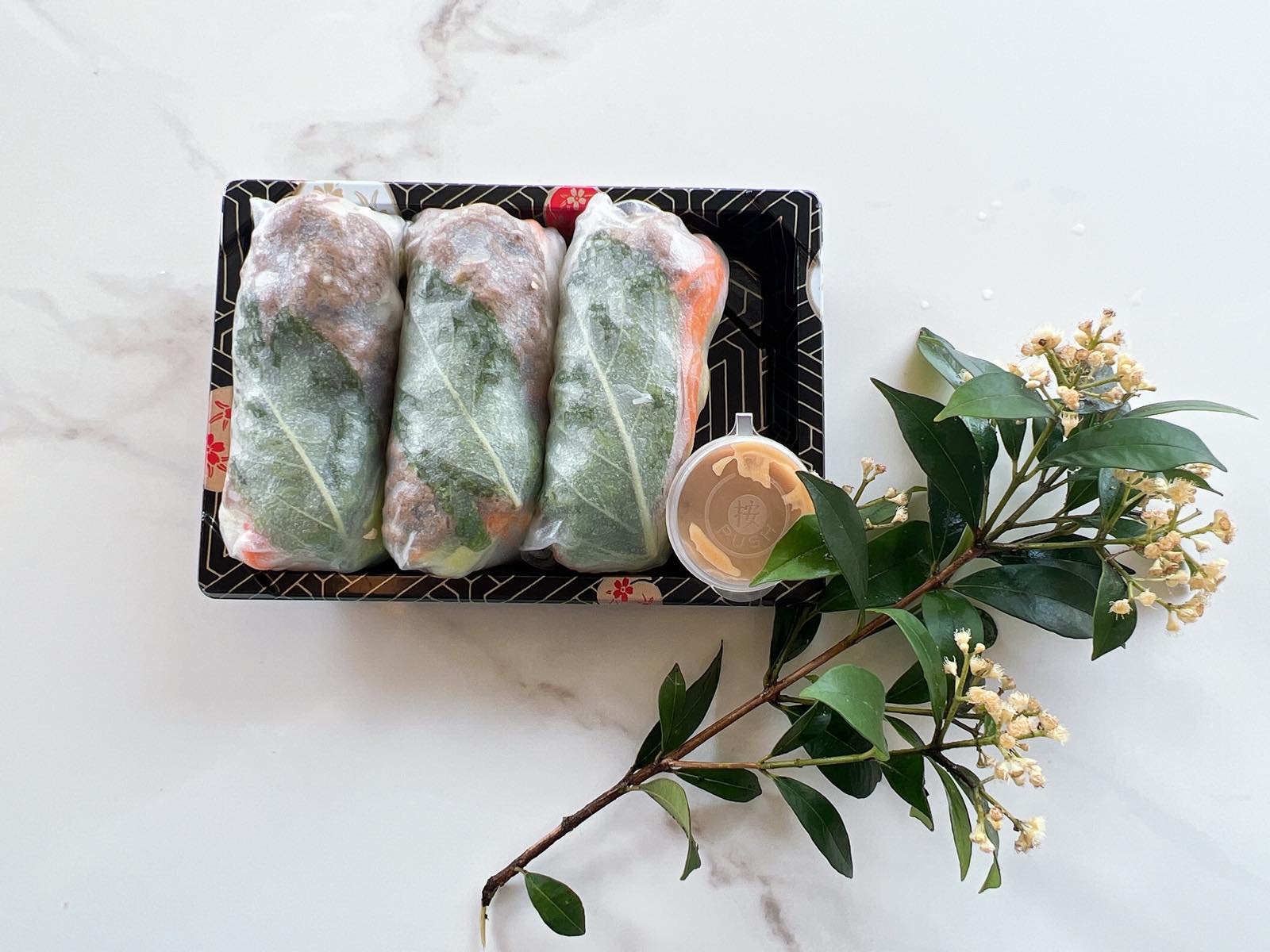 Lemongrass Beef (Gluten) RICE PAPER ROLLS - Great Aunty Three ...