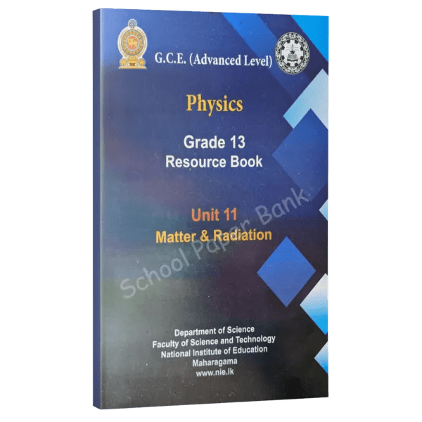 Physics | Grade 13 Matter & Radiation Unit 11 | English Medium - NIE ...