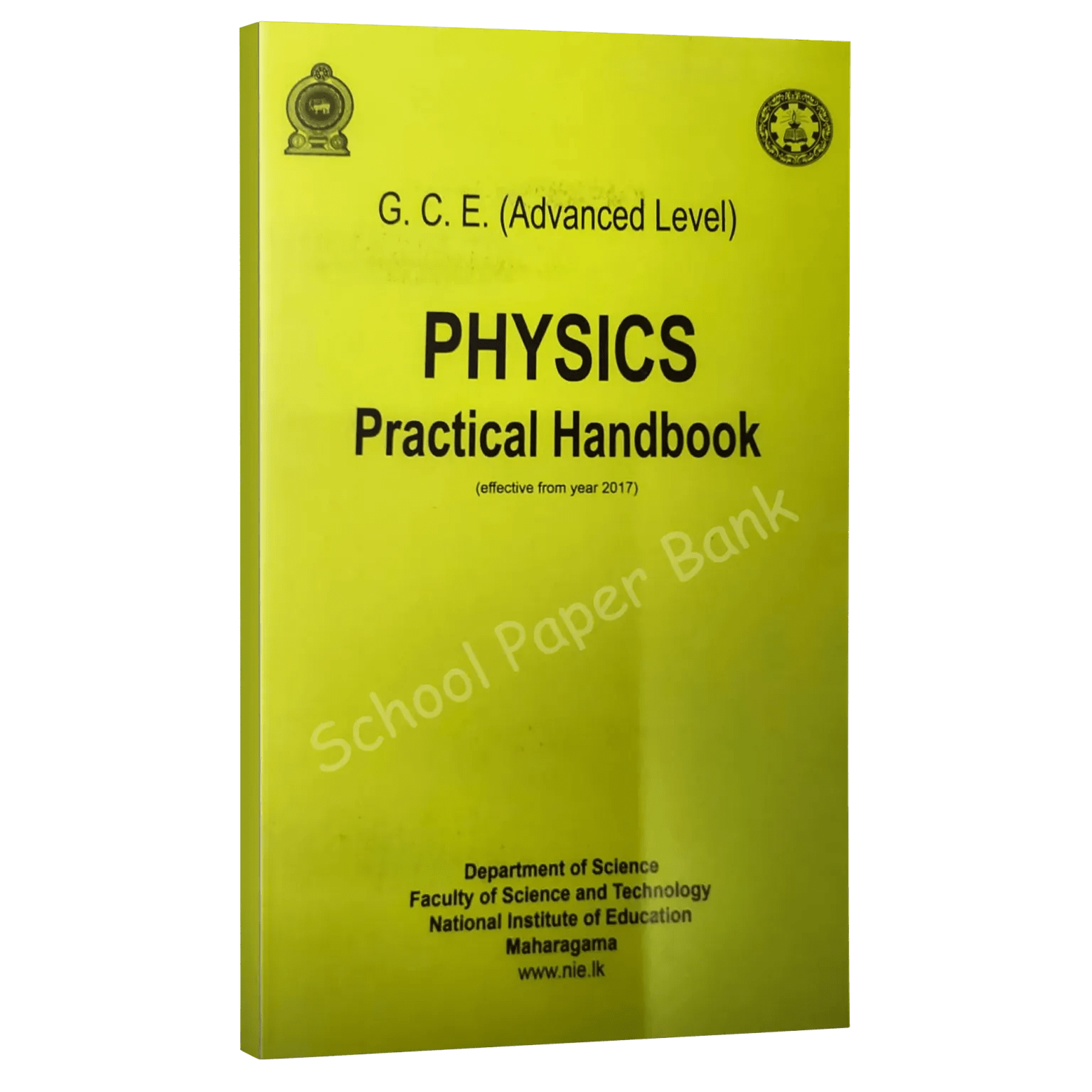 Physics | Practical Guide | English Meadium - NIE Physics Practical ...