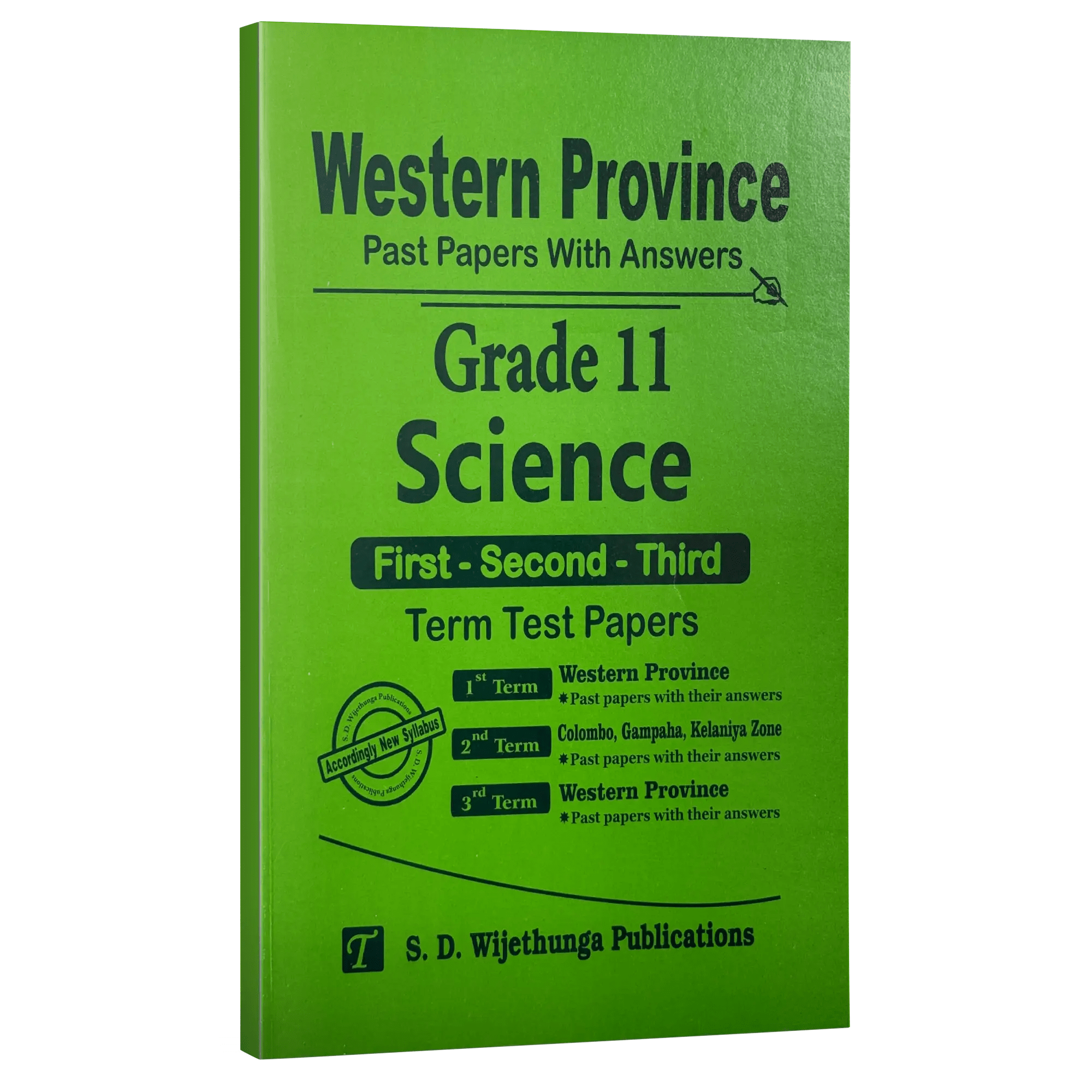 Grade 11 | Science | Western Province by S.D. Wijethunga Publications ...