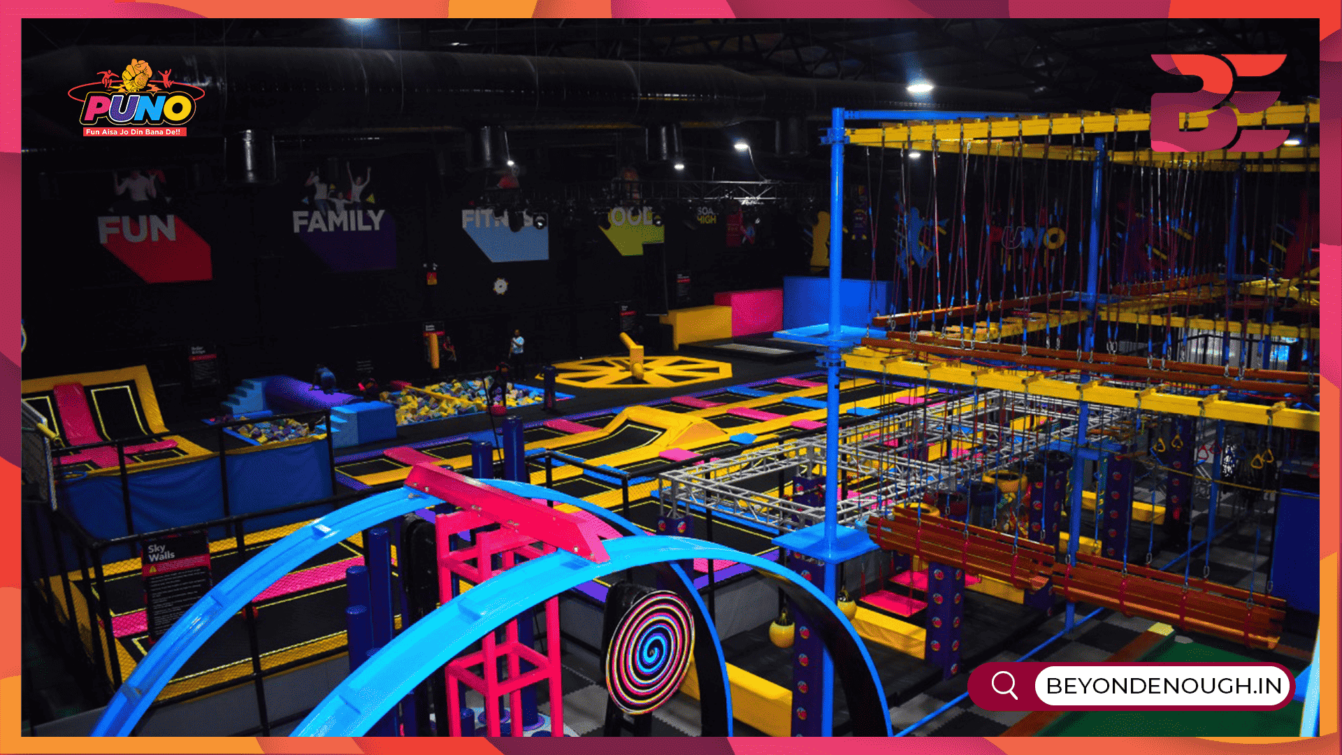 PUNO Jaipur - Adventure & Trampoline Park | Fun At Puno PUNO Jaipur - Adventure & Trampoline Park | Fun At Puno