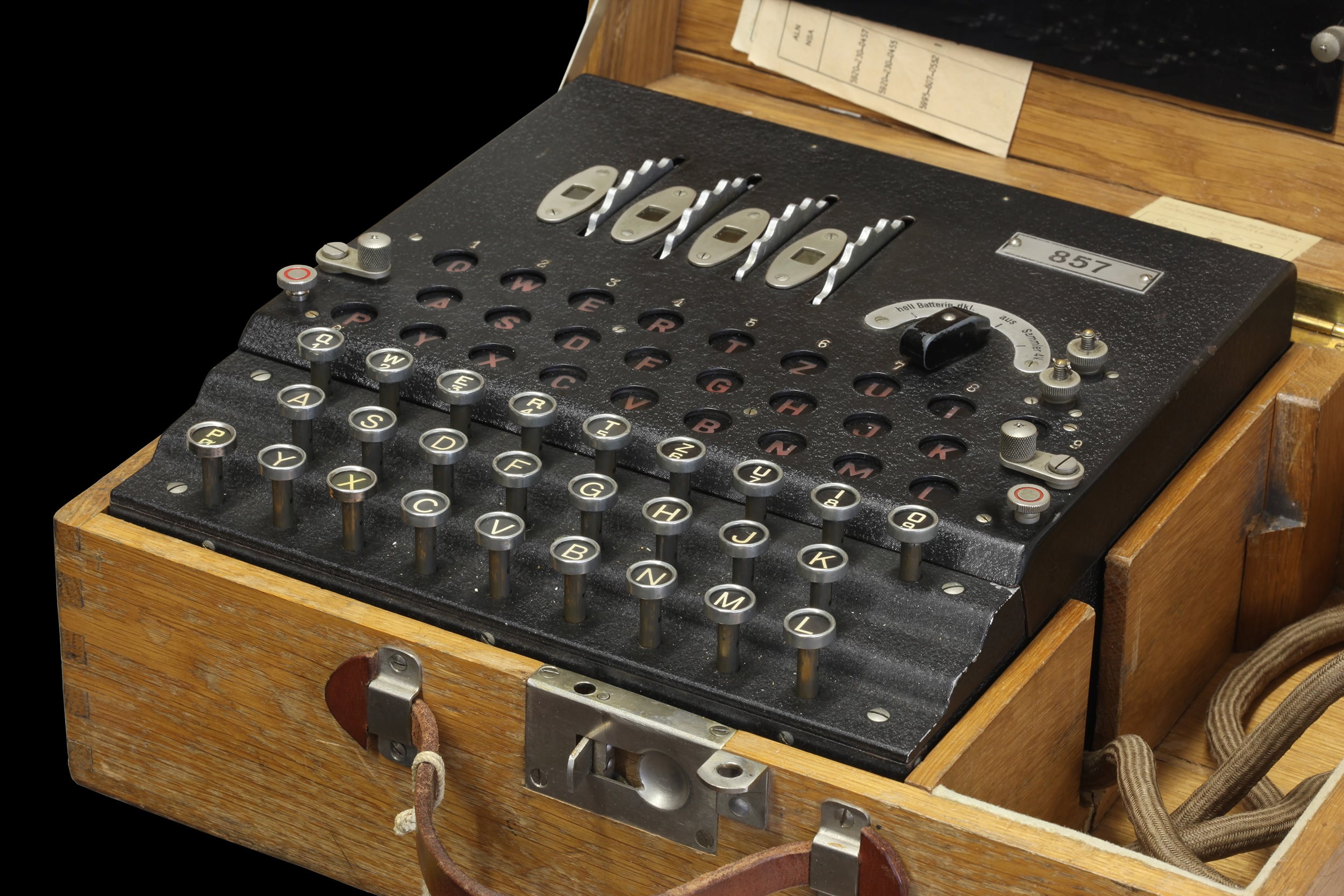 Quiz : The Enigma machine - History