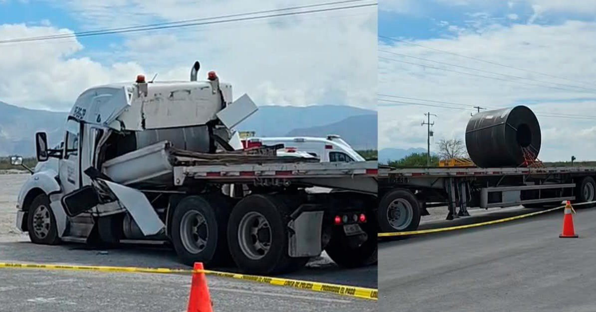 Tragedia en Coahuila: Muere transportista al ser aplastado por rollo de ...