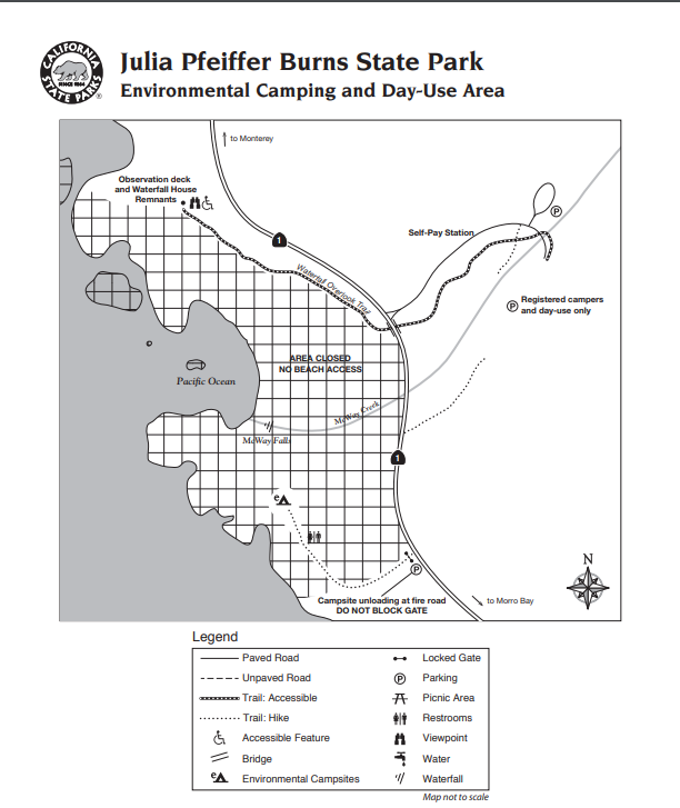 Julia Pfeiffer Burns State Park Campground | All You Need to Know