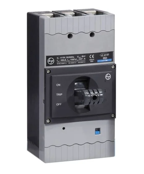 L&T MCCB DN3-400S 320-400 A, 3 Pole, 70 kA, CM94001OOR1OG