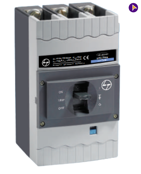 L&T MCCB DN3-400N 320-400 A, 3 Pole, 50 kA, CM94003OOR1OG