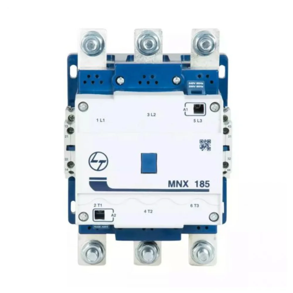L&T Power Contactor MNX 185 , 185 A, 3 Pole, 2 NO + 2 NC | CS94139