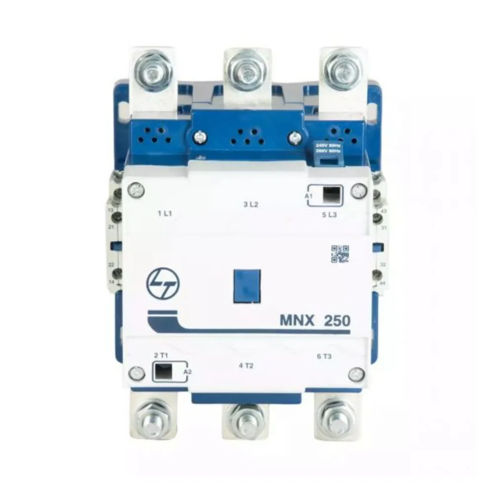 L&T Power Contactor MNX 250 , 250 A, 3 Pole2 NO + 2 NC | CS94141