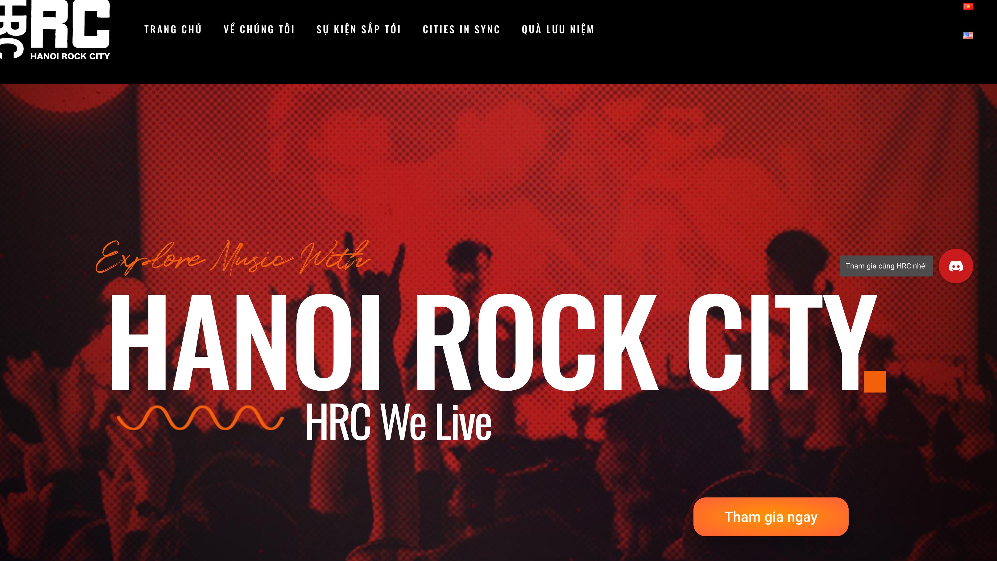 Hanoi Rock City (HRC) - Event Ticketing System - Khoa Nguyễn