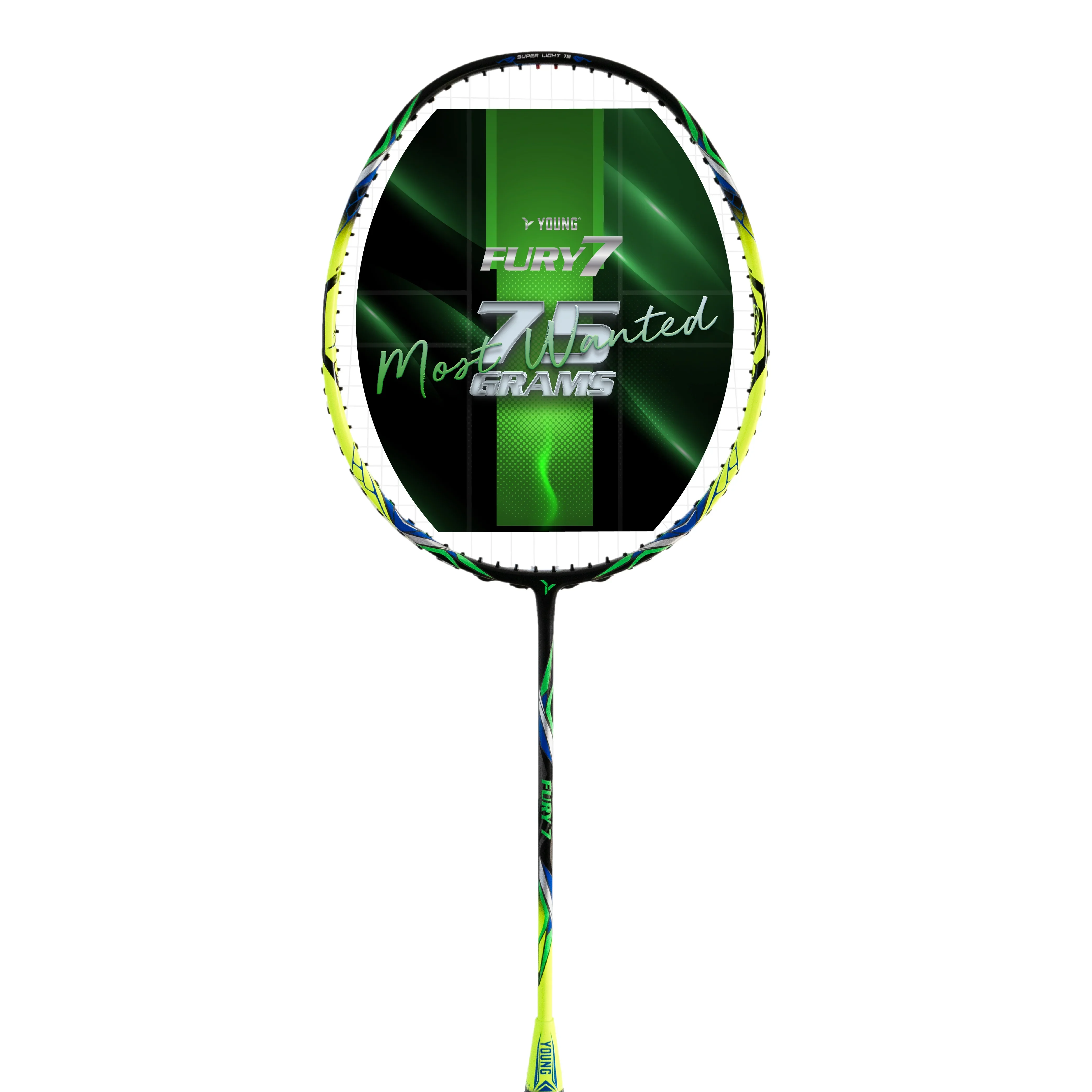 Fury 7 Graphite Lightweight Professional Badminton Racket | Badminton Souq