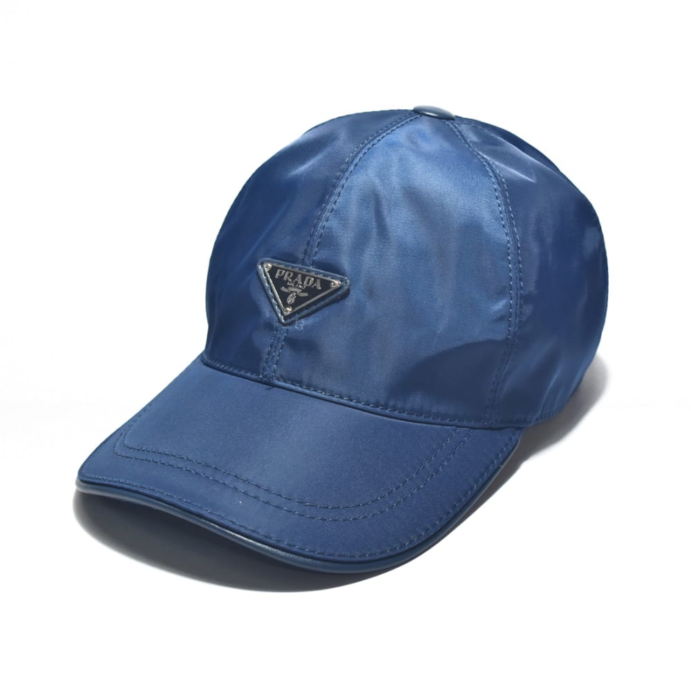 Buy Prada Re-Nylon Blue Premium Luxury Cap Online India - Vogue Mine