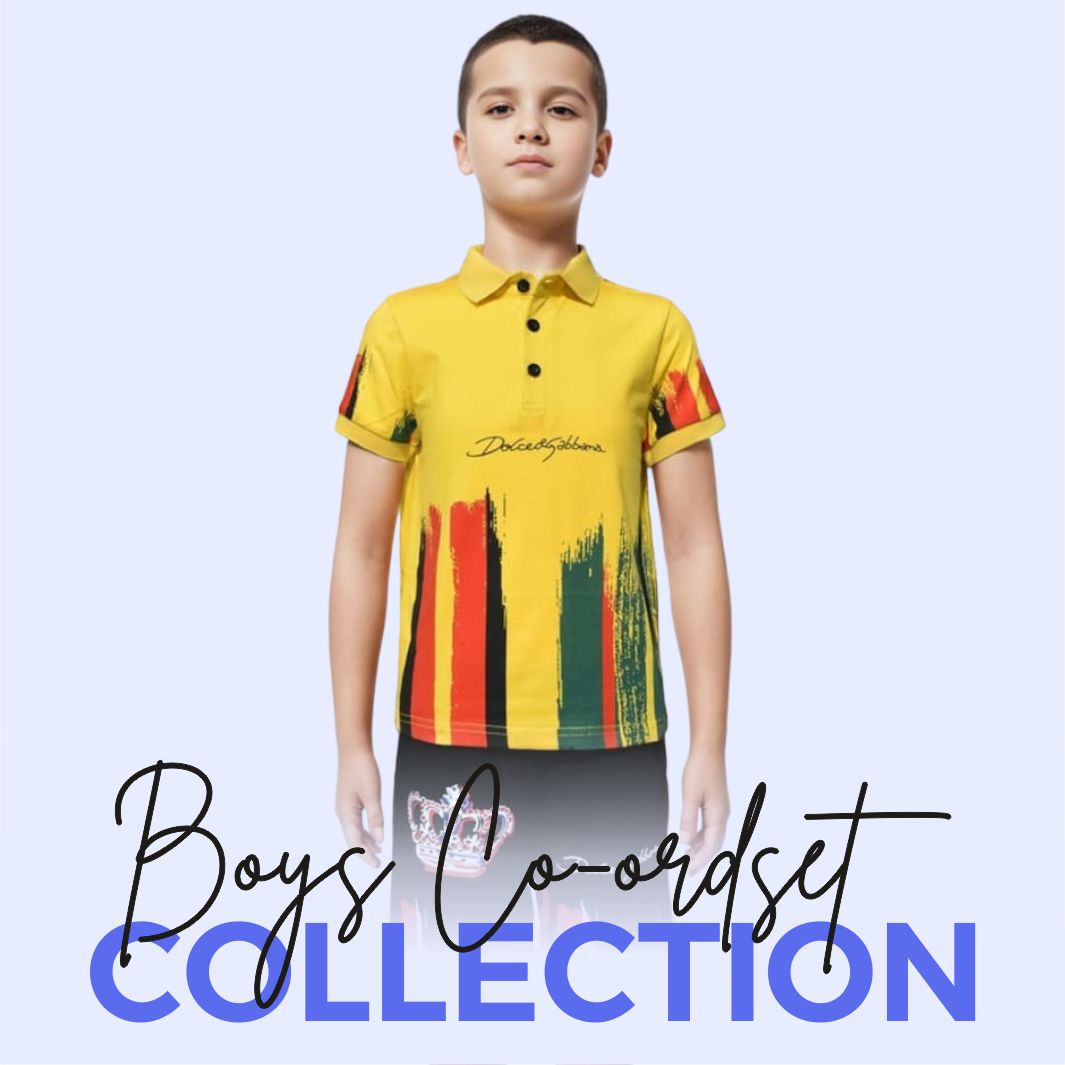 Buy Premium Co-ords Sets for Boys Online in India - Voguemine